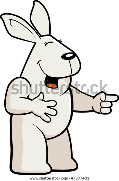 Rabbit Laughing Stock Illustration 47397481 | Shutterstock