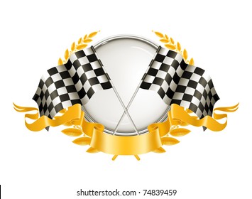 레이싱 엠블럼, 비트맵 복사 스톡 일러스트 74839459 | Shutterstock