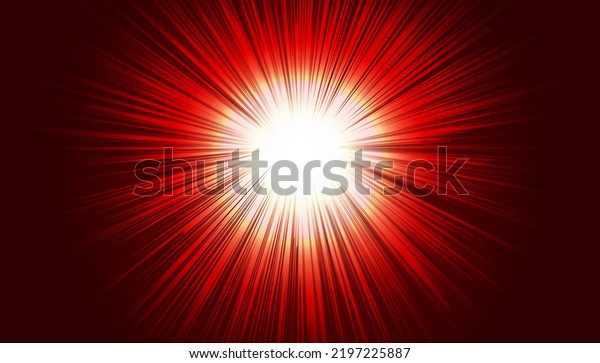 Rad Light Modern Light Effect Rays Stock Illustration 2197225887 ...