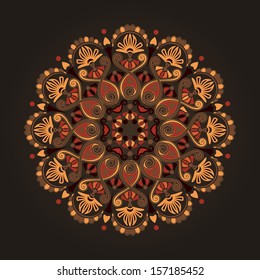 Radial Geometric Pattern Stock Illustration 157185452 | Shutterstock