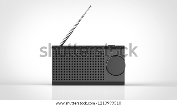 Radio Front 3d Rendering Stock Illustration 1219999510 | Shutterstock