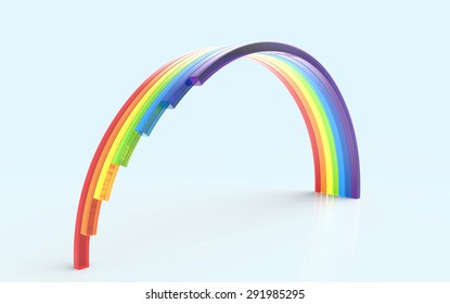 Rainbow 3d Stock Illustration 291985295 | Shutterstock