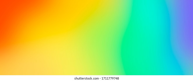Rainbow Background Website Format Free Space Stock Illustration ...