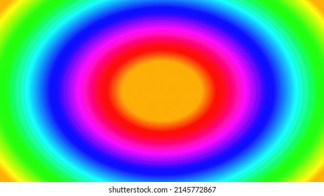Rainbow Color Abstract Gradient Background Radial Stock Illustration ...