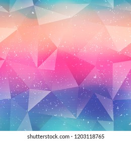 Rainbow Color Triangle Pattern Stock Illustration 1203118765 | Shutterstock