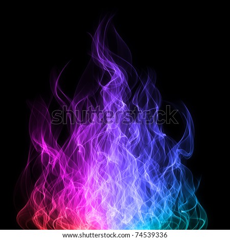 Rainbow Fire Flame Background Stock Illustration 74539336 - Shutterstock