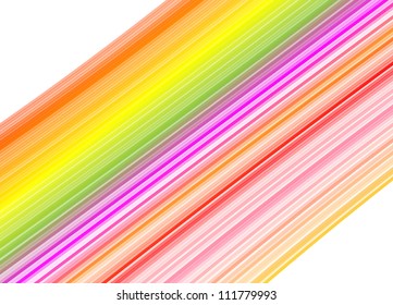 Rainbow Lines Background Stock Illustration 111779993