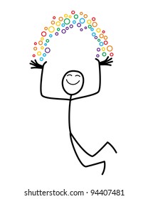 132,435 Happy stick people Images, Stock Photos & Vectors | Shutterstock