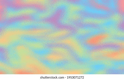 Rainbow Metallic Foil Effect Texture Background Stock Illustration ...