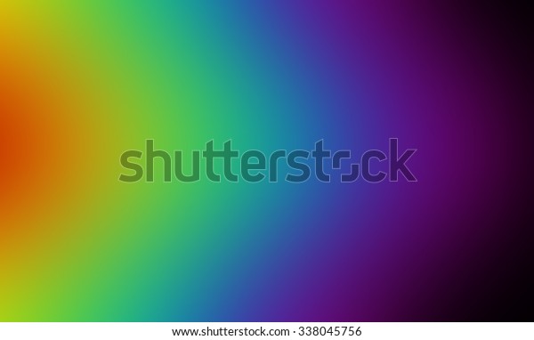 Rainbow Oval Background Stock Illustration 338045756