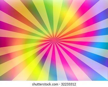 Rainbow Sun Background Stock Illustration 36293974 | Shutterstock
