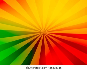 Sunray Backgrounds: vector de stock (libre de regalías) 32643757 ...