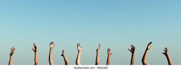 4,460 Raise your hands Images, Stock Photos & Vectors | Shutterstock