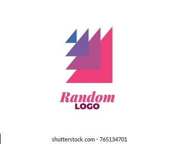 Random Logo Multipurpose Identity Your Brand Stock Illustration ...