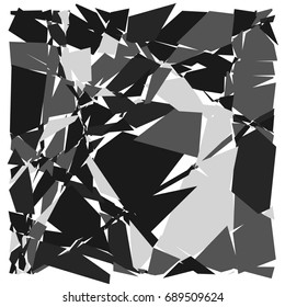 Random Mosaic Irregular Cobblestone Geometric Pattern Stock ...