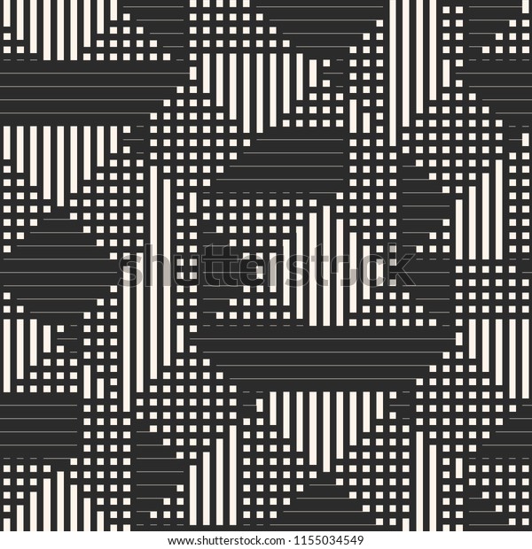 Raster Geometric Lines Pattern Abstract Graphic Stock Illustration ...
