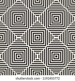 Geometric Optical Illusion Black White Raster: ilustración de stock ...