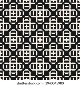 Raster Geometric Seamless Pattern Square Shapes Stock Illustration ...
