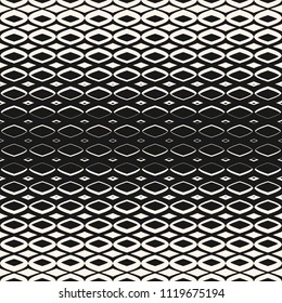Vector Halftone Geometric Seamless Pattern Smooth Stock Vector (Royalty ...