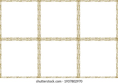 Raster Illustration Square Frames Doodles Seamless Stock Illustration ...