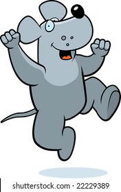 Vector Cute Elephant Mascot Cartoon Color Stock Vector (Royalty Free ...