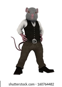 Rat Man Stock Illustration 160764482 | Shutterstock