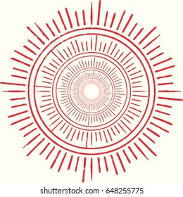 Ray Lines Logo Stock Illustration 648255775 | Shutterstock