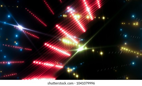 Rays Light Background Abstract Red Illustration Stock Illustration ...