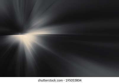 Rays On Dark Stock Illustration 195053804 | Shutterstock