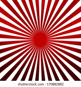 Rays Red White Abstract Background Stock Illustration 170882882 ...
