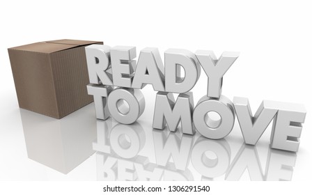 Ready Move Box Relocation Moving Word Stock Illustration 1306291540 ...