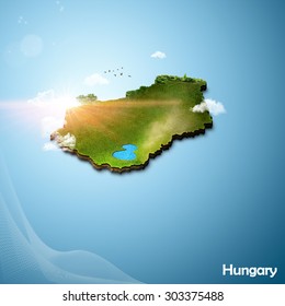 Realistic 3d Map Madagascar 스톡 일러스트 405814801 | Shutterstock