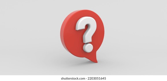 Realistic 3d Question Mark Design Background Stock Illustration ...