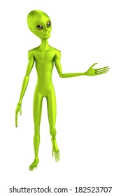 Realistic 3d Render Alien Stock Illustration 182523707 | Shutterstock