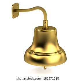 Realistic 3d Render Bell Stock Illustration 181571510 | Shutterstock