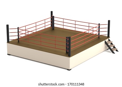 Realistic 3d Render Boxing Ring Stock Illustration 170111348 | Shutterstock