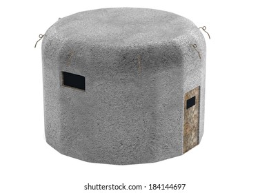 Realistic 3d Render Bunker Stock Illustration 184144697 | Shutterstock