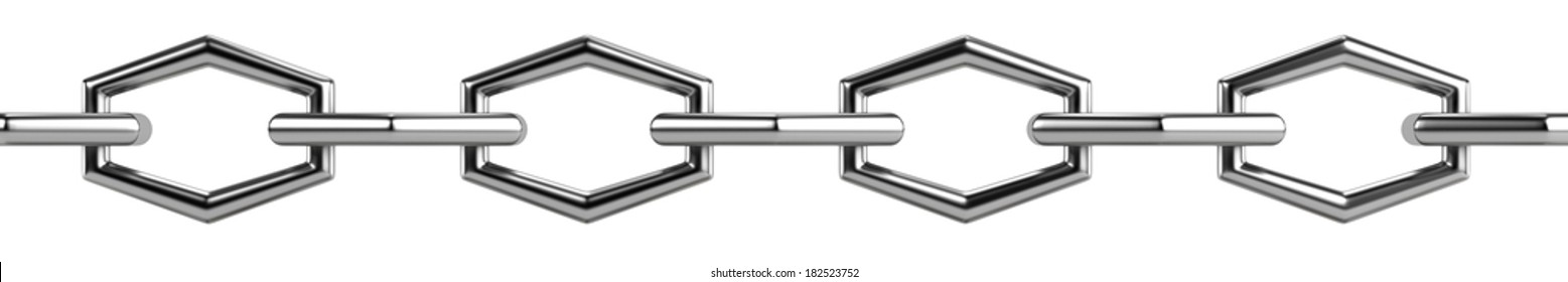 Realistic 3d Render Chain Stock Illustration 182523752