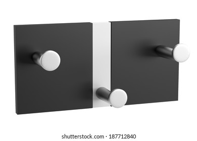 Realistic 3d Render Clothes Rack: ภาพประกอบสต็อก 187712840 | Shutterstock