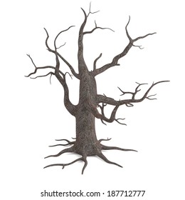 Realistic 3d Render Dead Tree: ilustración de stock 187712777 ...