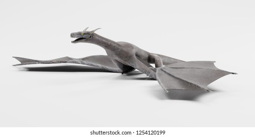 Realistic 3d Render Dragon Stock Illustration 1254120199 | Shutterstock
