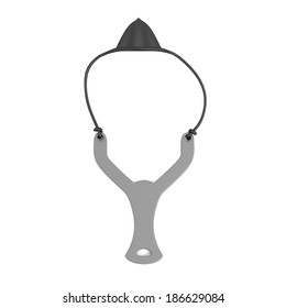 Cartoon Image Hand Catapult Stock Illustration 183972290