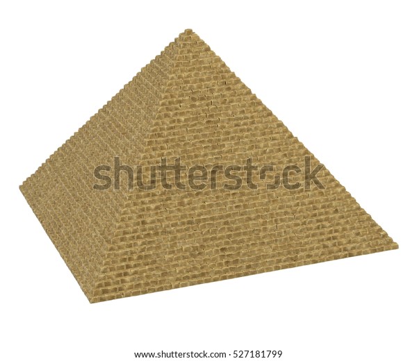 Realistic 3d Render Pyramid Stock Illustration 527181799 | Shutterstock
