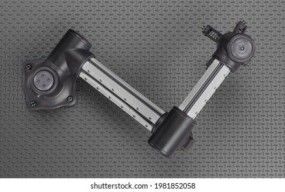Realistic 3d Render Robotic Arm Stock Illustration 1981852058 ...