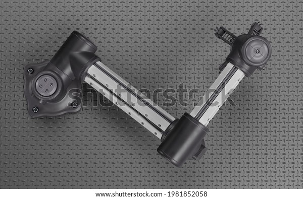 Realistic 3d Render Robotic Arm Stock Illustration 1981852058 ...