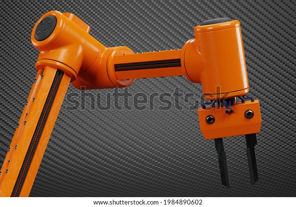 Realistic 3d Render Robotic Arm Stock Illustration 1984890602 ...