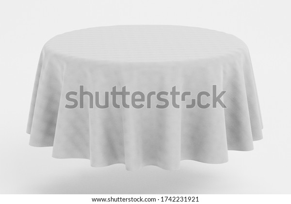 Realistic 3d Render Tablecloth Stock Illustration 1742231921 | Shutterstock