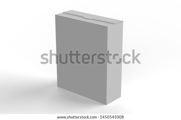 Realistic Blank Cardboard Packaging Boxes Mock Stock Illustration ...