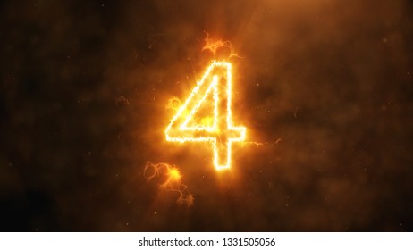Realistic Fire Countdown Smoke Cloud Fire Stock Illustration 1331505056 ...