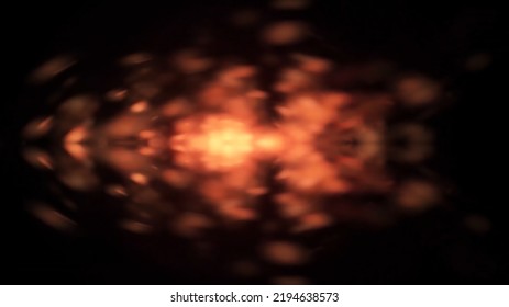Realistic Fire Effect Backgrounds Digital Rendering Stock Illustration ...